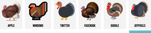 🦃 Turkey emoji