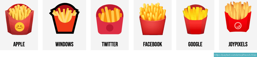 🍟 French fries emoji