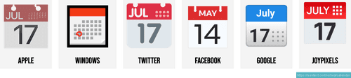 📅 Calendar emoji