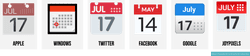 📅 Émoji de calendrier