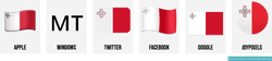 🇲🇹 Flag of Malta emoji