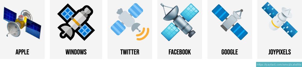 🛰️ Satellite emoji