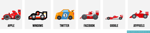 🏎️ Race car emoji