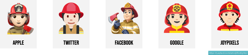 🧑‍🚒 Émojis pompier