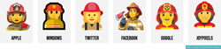 🧑‍🚒 Emoji pompiere 🧑🏻‍🚒🧑🏼‍🚒🧑🏽‍🚒🧑🏾‍🚒🧑🏿‍🚒👨‍🚒👩‍🚒