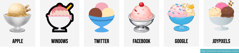 🍨 Ice cream emoji