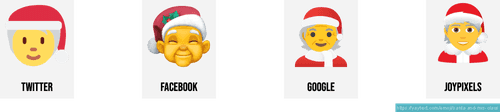 🎅🤶🎄 Emojis de Papai Noel e Mamãe Noel