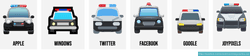 🚔 Oncoming police car emoji