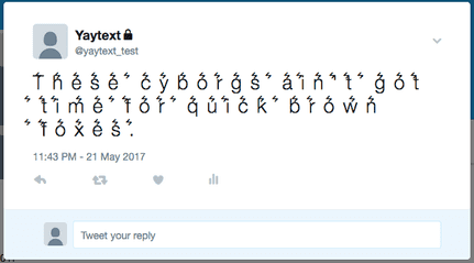 Unicode Lightning - L͛i͛g͛h͛t͛n͛i͛n͛g͛