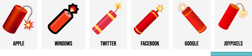 🧨 Firecracker emoji