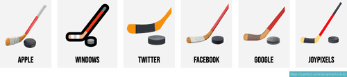 🏒 Emoji de hockey sobre hielo