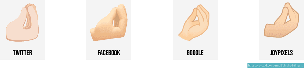 Pinched Fingers Emojis pinched-fingers-emojis