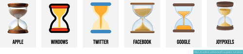 ⏳ Hourglass not finished emoji