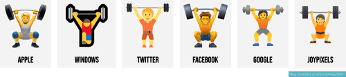 🏋️ Weightlifter emojis 🏋🏻🏋🏼🏋🏽🏋🏾🏋🏿🏋️‍♂️🏋️‍♀️