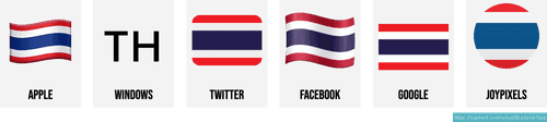 🇹🇭 Flag of Thailand emoji