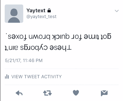 Upside-down Text Using Unicode - ʇxǝʇ uʍop ǝpısd∩