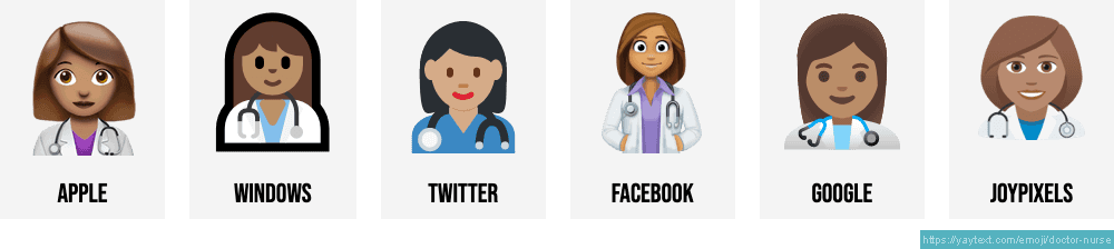 🧑‍⚕️ Nurse, doctor, & health worker emojis 🧑🏻‍⚕️🧑🏼‍⚕️🧑🏽‍⚕️🧑🏾‍⚕️🧑🏿‍⚕️👨‍⚕ ...