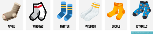 🧦 Socks emoji