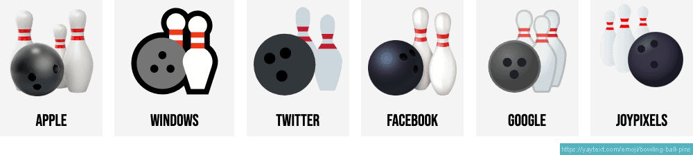 🎳 Bowling emoji