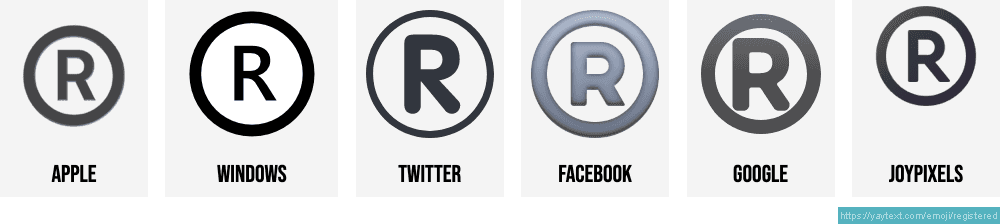 ®️ Registered emoji