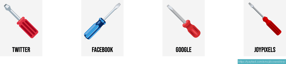 🪛 Screwdriver emoji