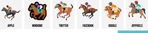 🏇 Horse racing emojis 🏇🏻🏇🏼🏇🏽🏇🏾🏇🏿