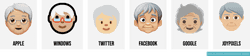 🧓 Older person emojis 🧓🏻🧓🏼🧓🏽🧓🏾🧓🏿