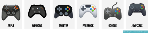 🎮 Video game emoji