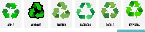♻️ Recycling symbol emoji