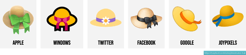 👒 Woman’s hat emoji