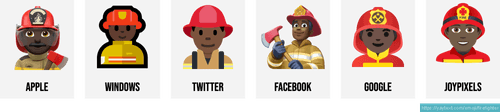 🧑‍🚒 Émojis pompier