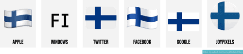🇫🇮 Emoji Bandera de Finlandia