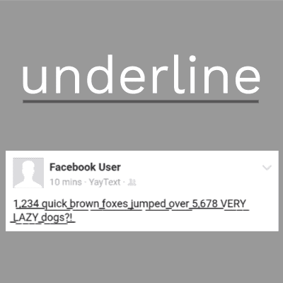 Unicode Underline - U͟n͟d͟e͟r͟l͟i͟n͟e͟