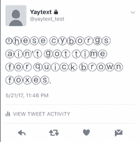 Bubble Text Generator
