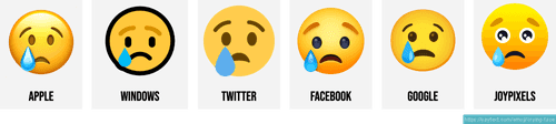 😢 Umiiyak na malungkot na emoji sa mukha