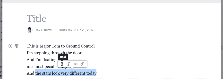 How do I make bold text on Facebook?