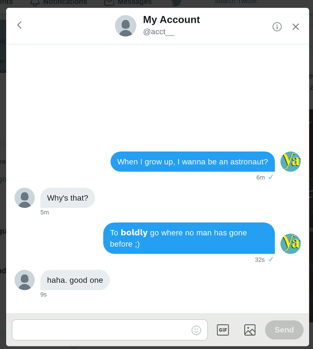 How do I write in bold on Twitter?
