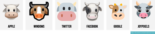 🐮 Cow face emoji