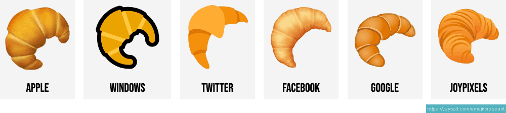 🥐 Croissant emoji