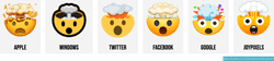🤯 Emoji de cabeza explosiva (¡BOOM!)