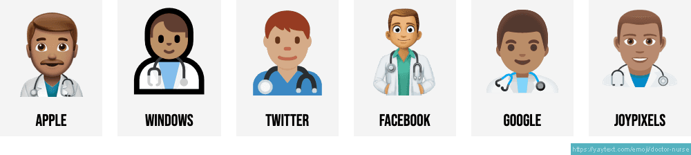 🧑‍⚕️ Nurse, doctor, & health worker emojis 🧑🏻‍⚕️🧑🏼‍⚕️🧑🏽‍⚕️🧑🏾‍⚕️🧑🏿‍⚕️👨‍⚕ ...