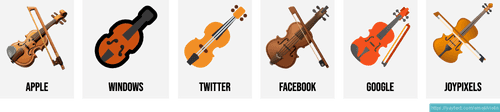 🎻 Violin emoji