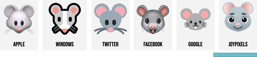 🐭 Emoji de cara de ratón