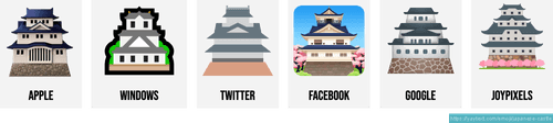 🏯Emoji del castello giapponese