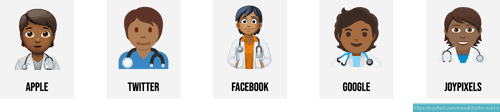 🧑‍⚕️ Émojis d'infirmière, de médecin et d'agent de santé 👩‍⚕️