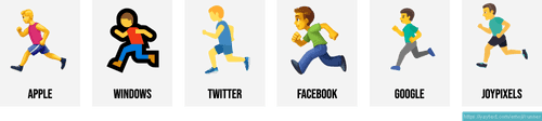 🏃 Runner emojis 🏃🏻🏃🏼🏃🏽🏃🏾🏃🏿🏃‍♂️🏃‍♀️