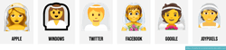 👰 Emojis de novia con velo 👰🏻👰🏼👰🏽👰🏾👰🏿👰‍♂️👰‍♀️