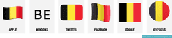 🇧🇪 Flag of Belgium emoji