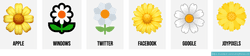🌼 Emoji de flor