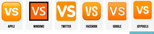🆚 VS button emoji